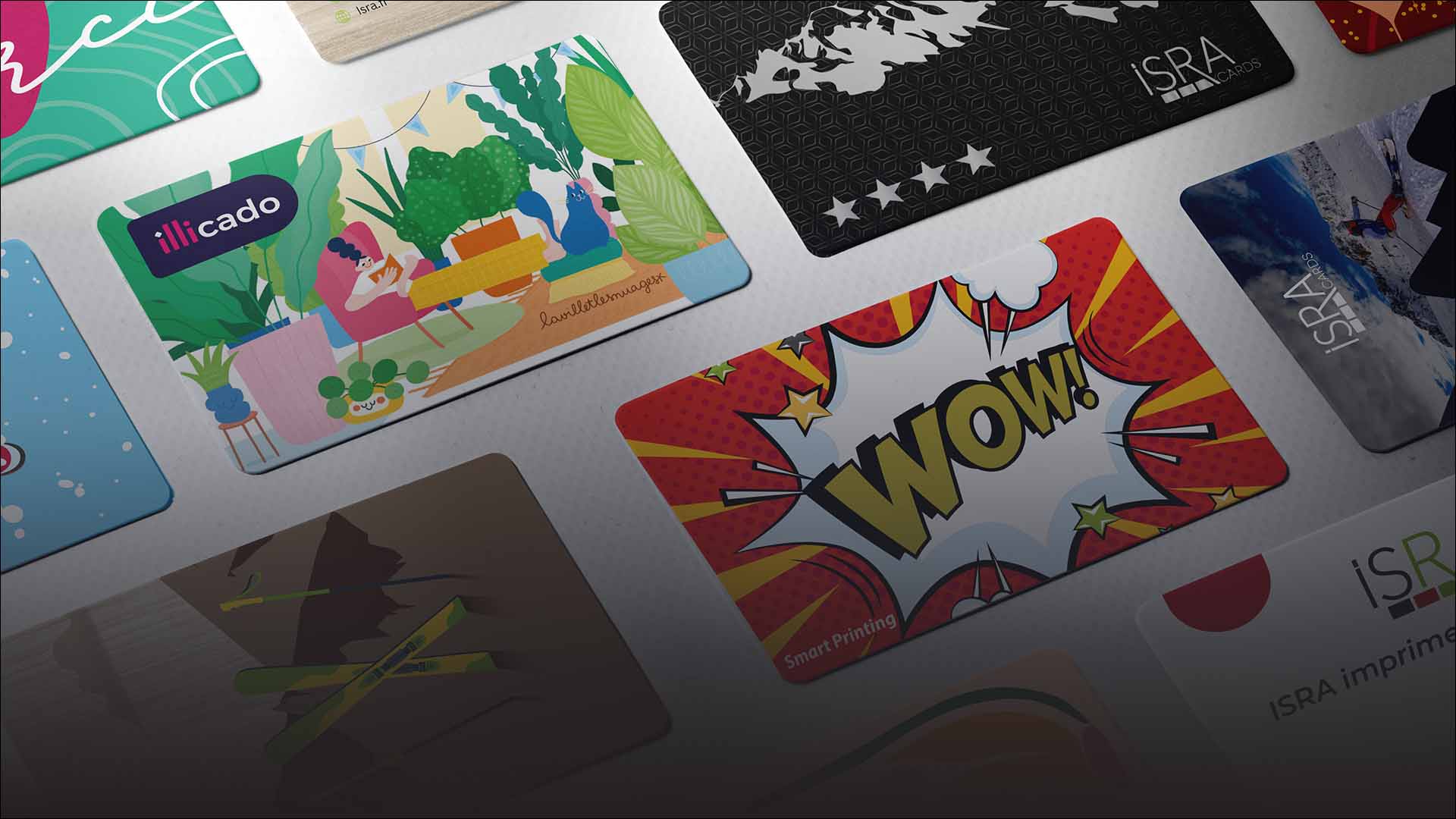 NOS PRODUITS - ISRA CARDS